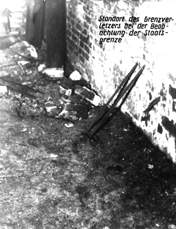 Bildergalerie: Tatortfotos der DDR-Grenztruppen und der West-Berliner ...